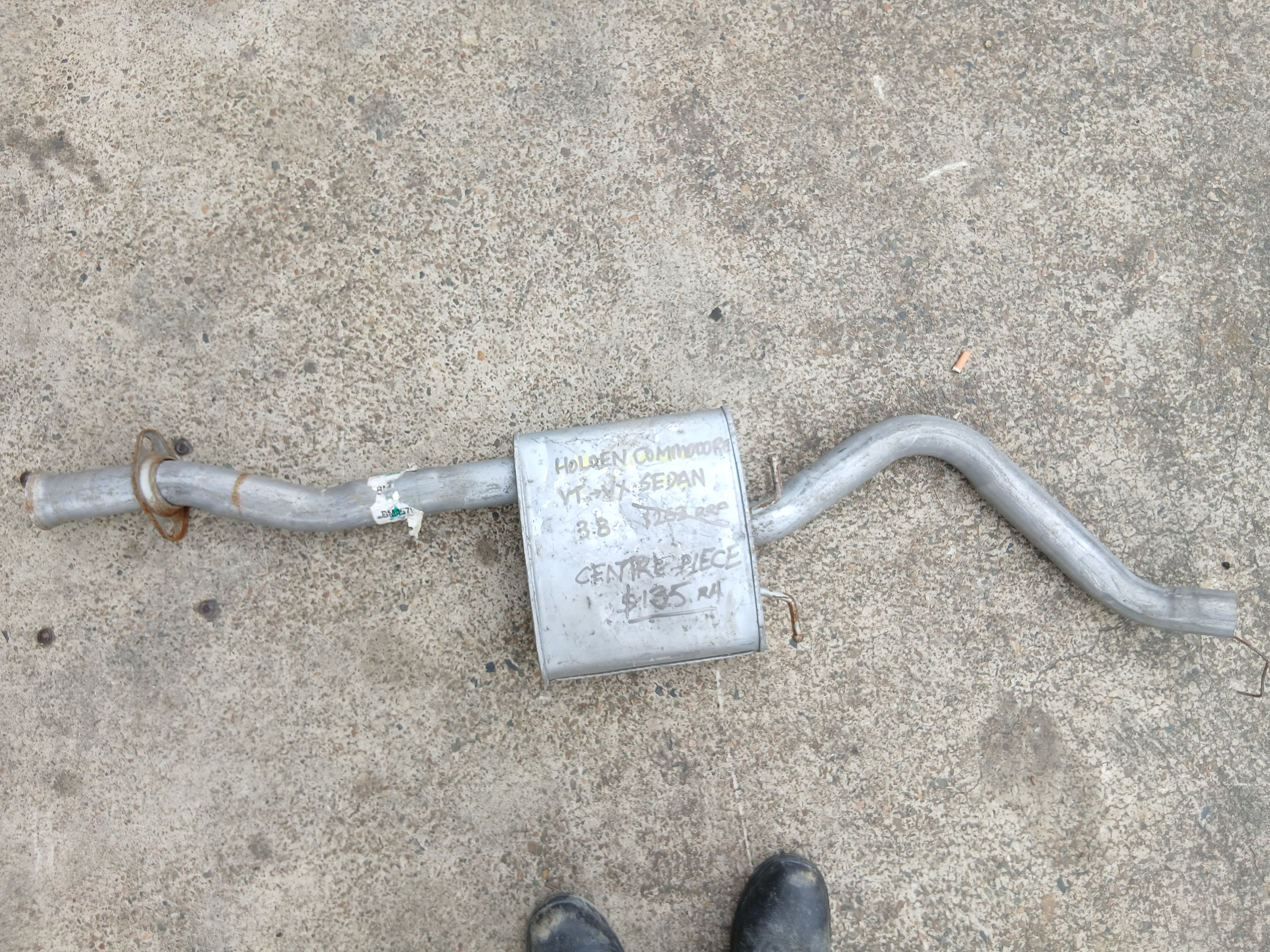 Exhaust Centre Pipe for Holden Commodore VT -> VX Sedan – Zenith Racing ...