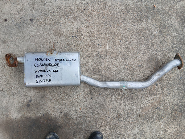 Exhaust End Pipe For Holden Commodore VP/VR/VS – Zenith Racing Solutions