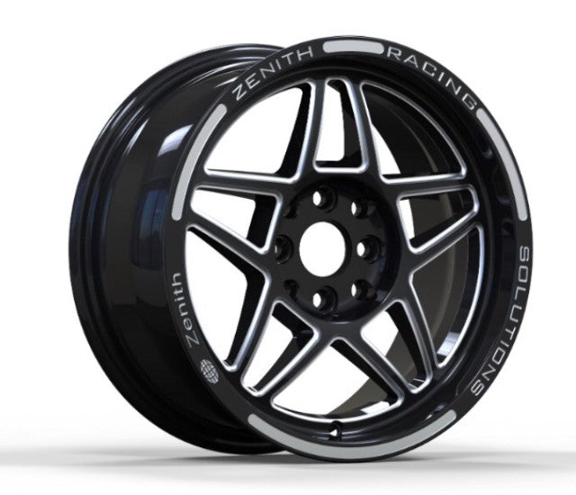 ALLOY RIM - 15x7.0 - 'CIRCUIT STAR' - by Zenith Alloy Wheels - The Sup ...